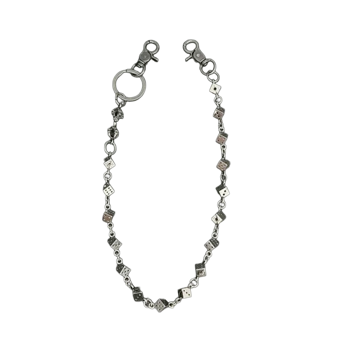 ‘Dice’ Jean keychain – Mixed Emotion