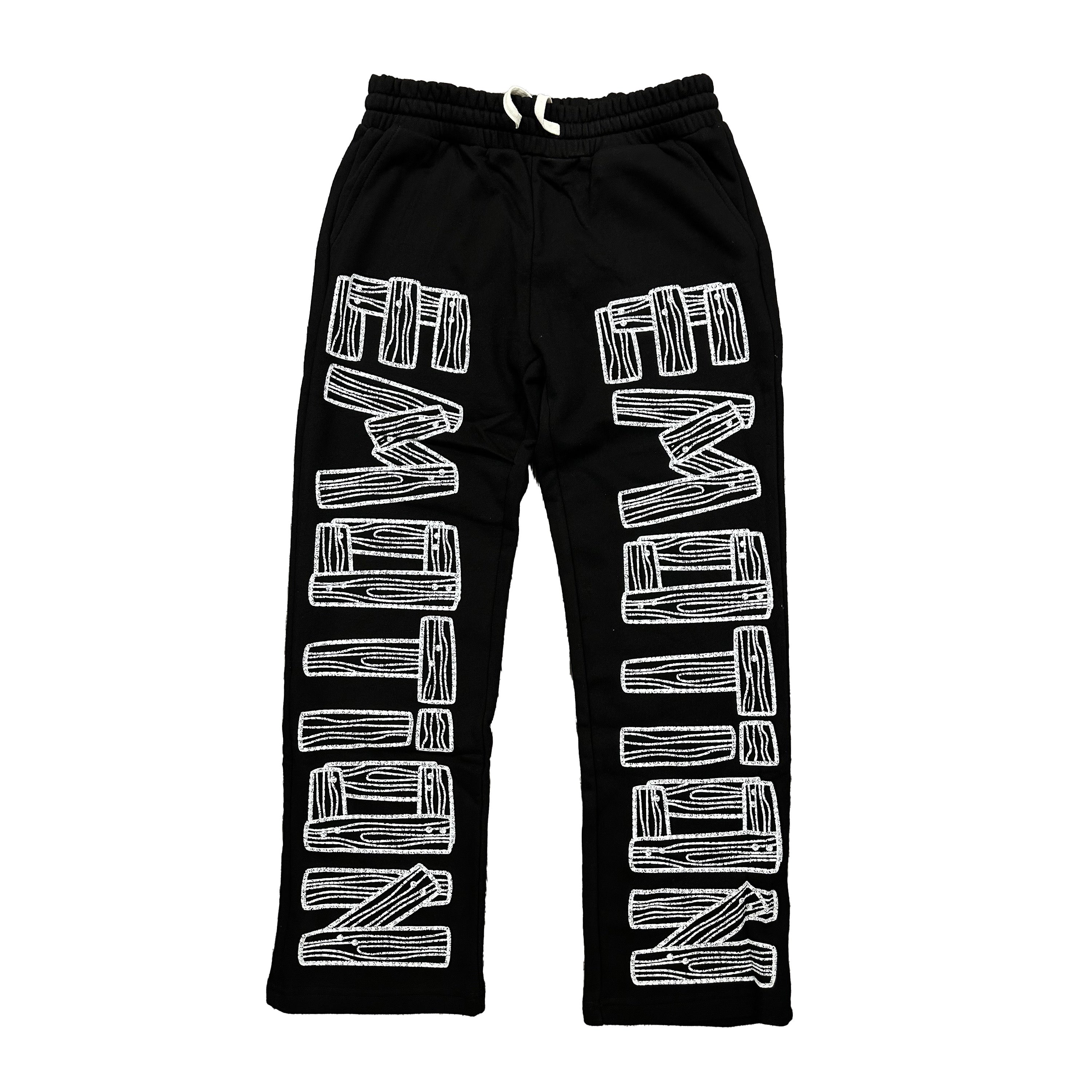Black “Artist” Sweatpants – Mixed Emotion