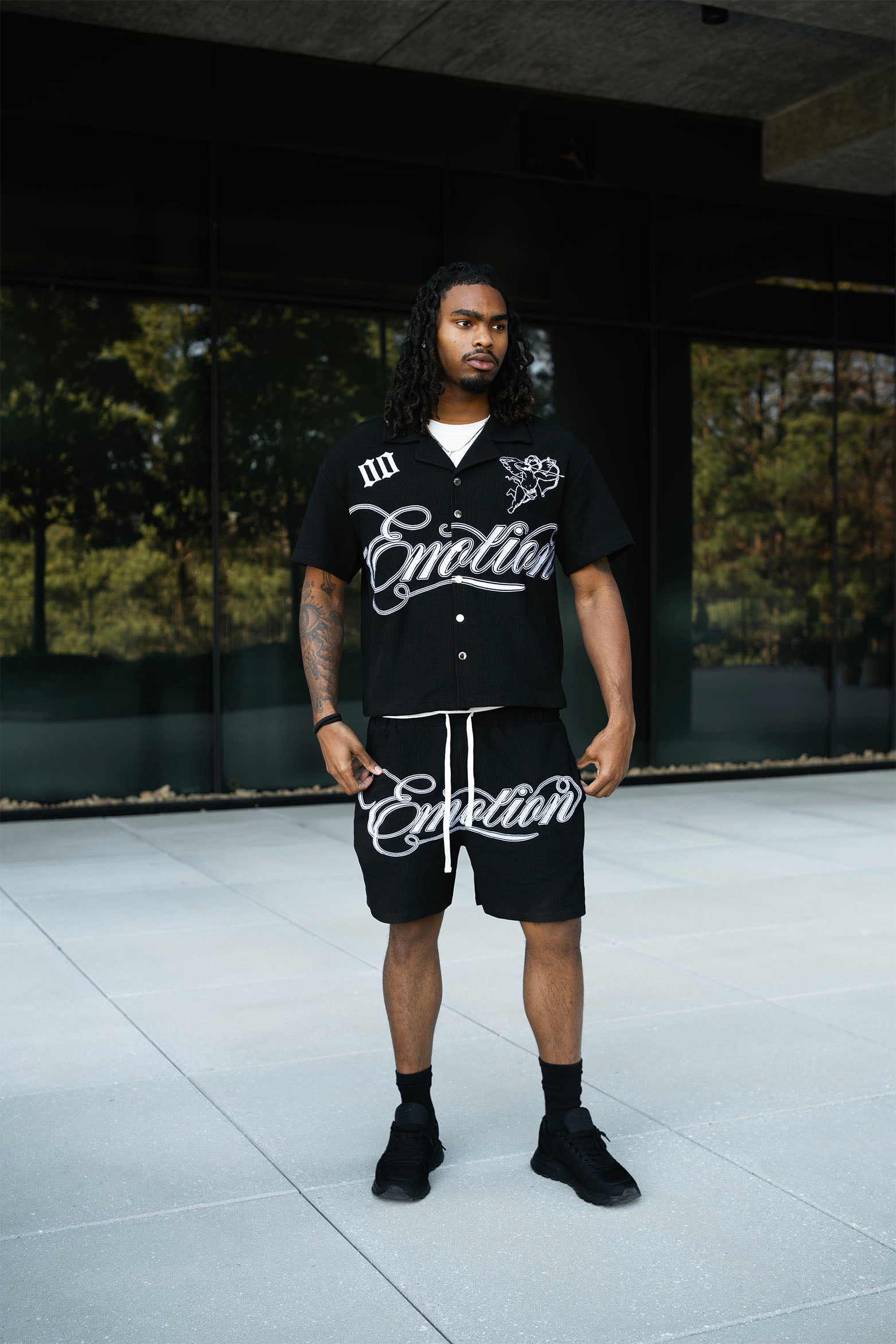 Black “Signature” Shirt – Mixed Emotion
